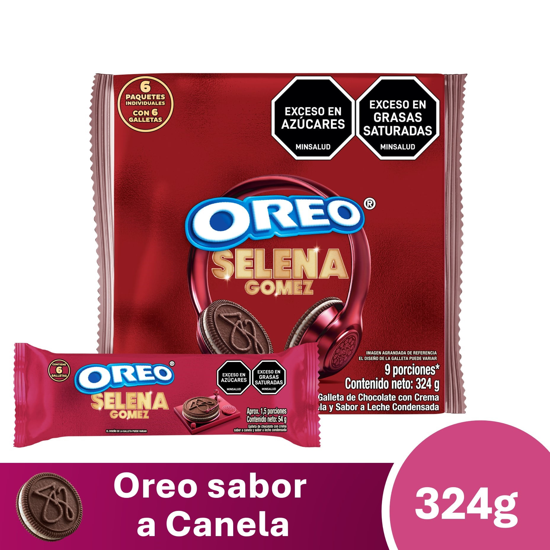 Oreo SLAY 6 unds x Display 324 gr